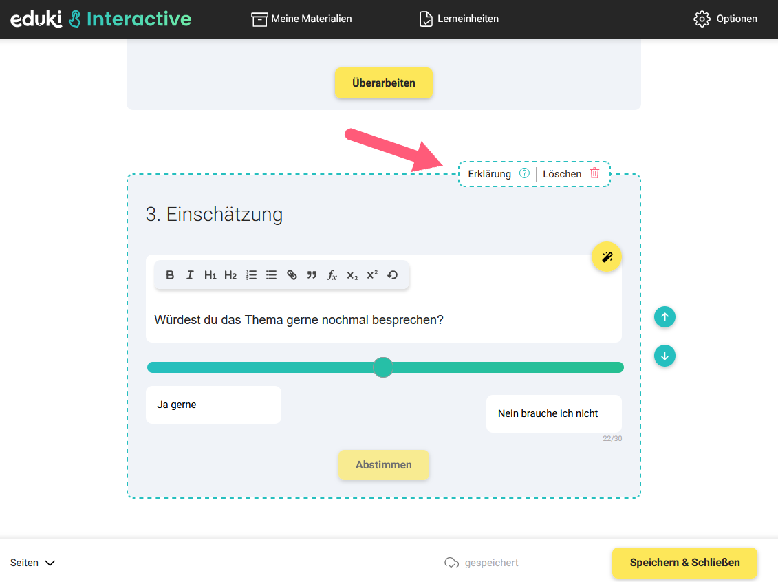 Interactives erstellen – eduki