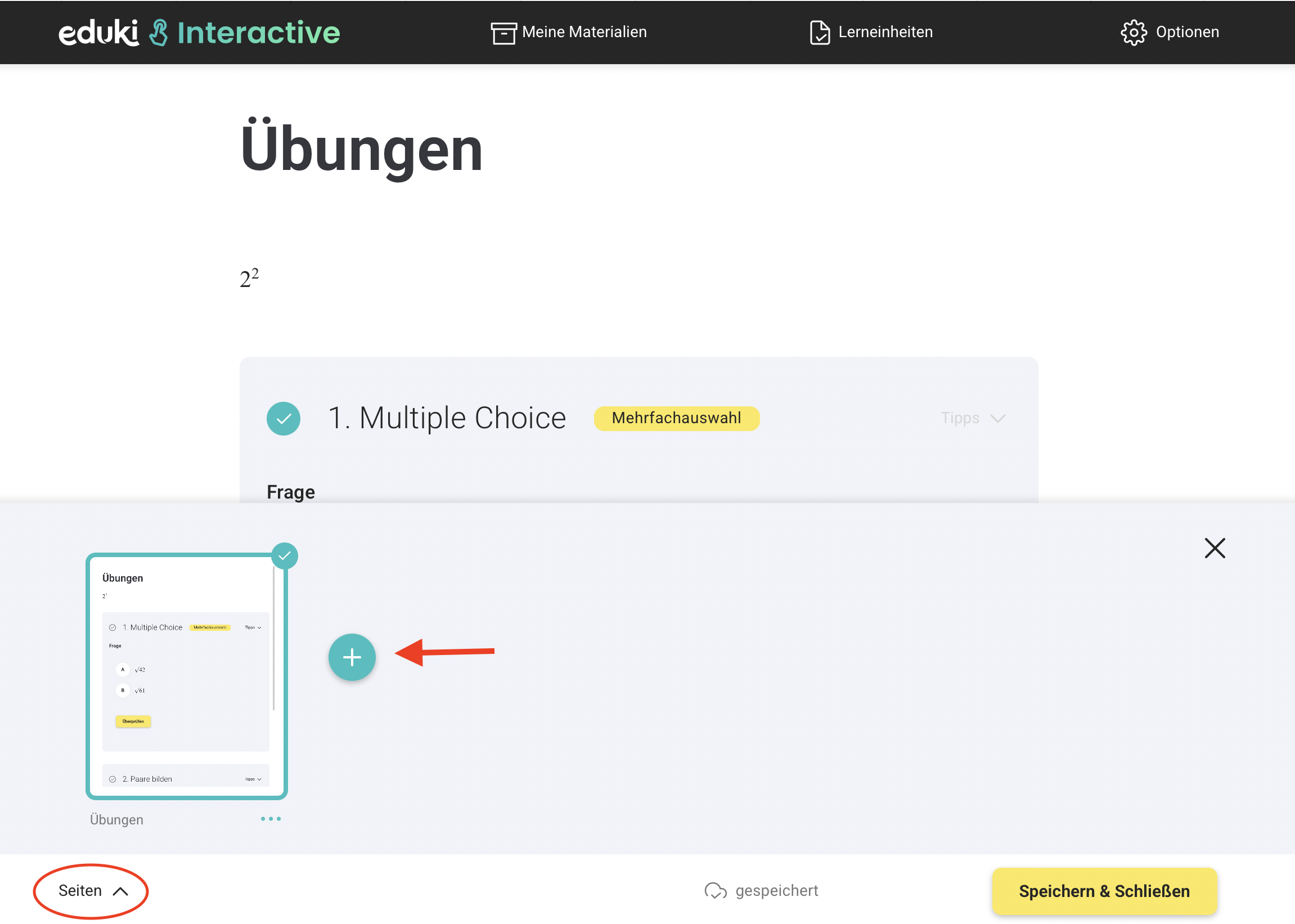 Interactives erstellen – eduki